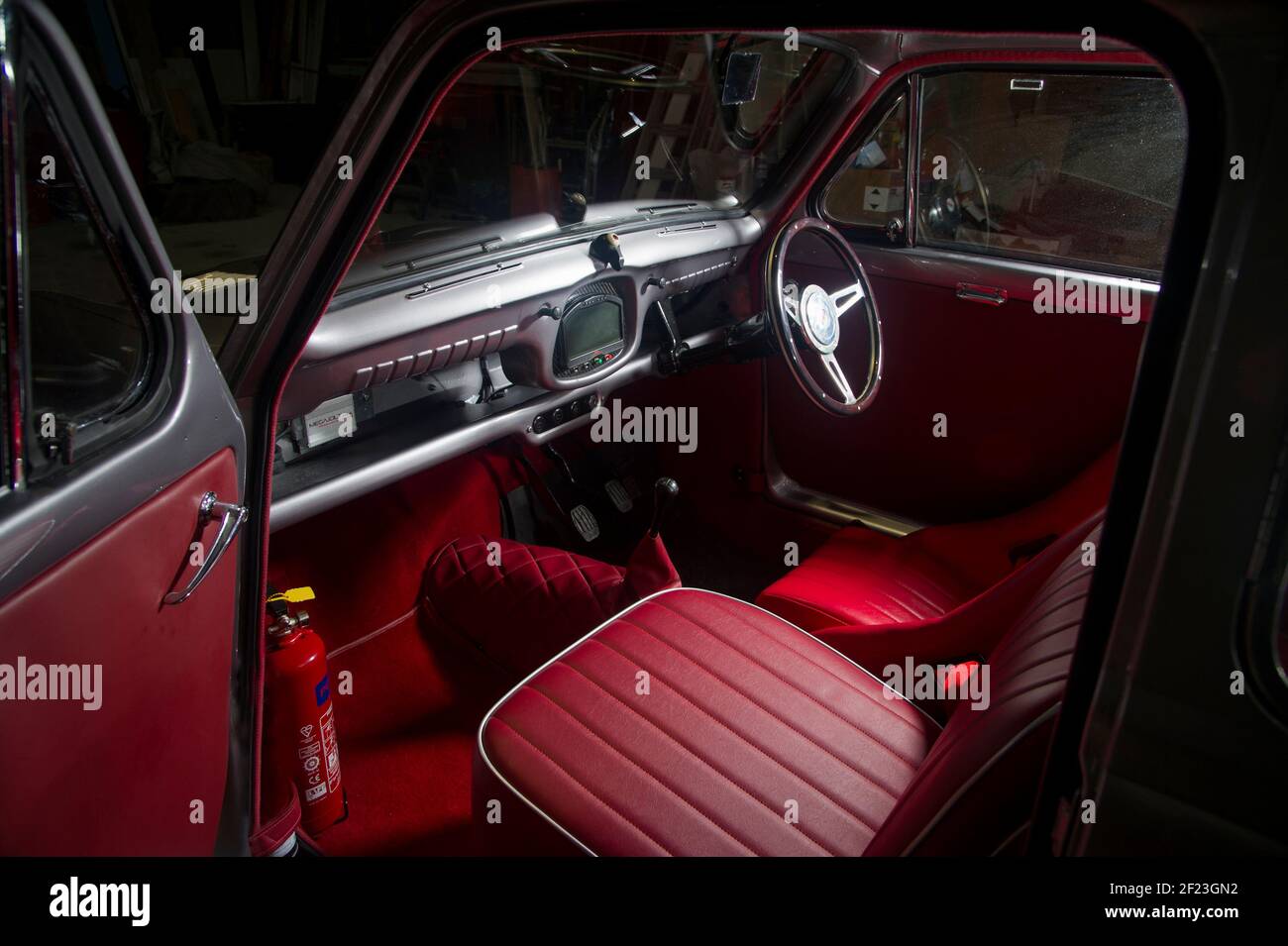 Modified Austin A30 classic British small car Stock Photo - Alamy
