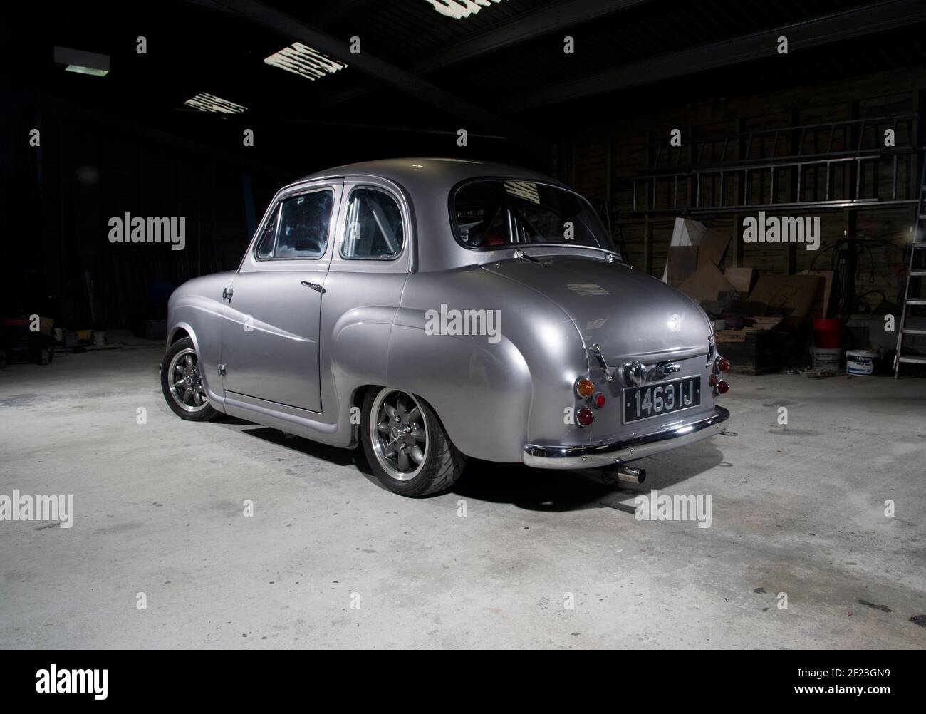 Modified Austin A30 classic British small car Stock Photo - Alamy