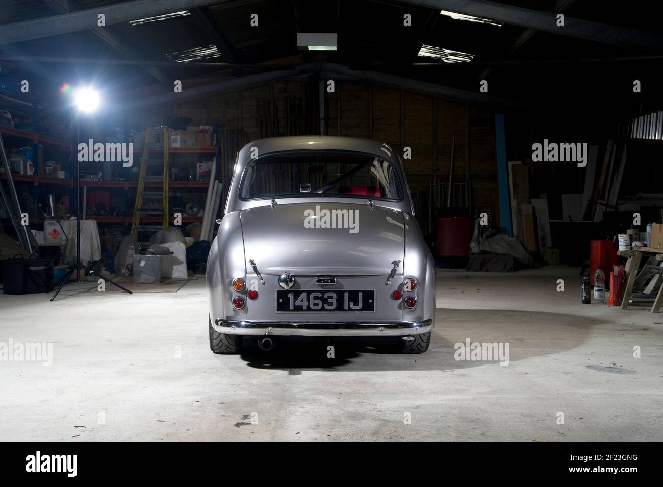 Modified Austin A30 classic British small car Stock Photo - Alamy