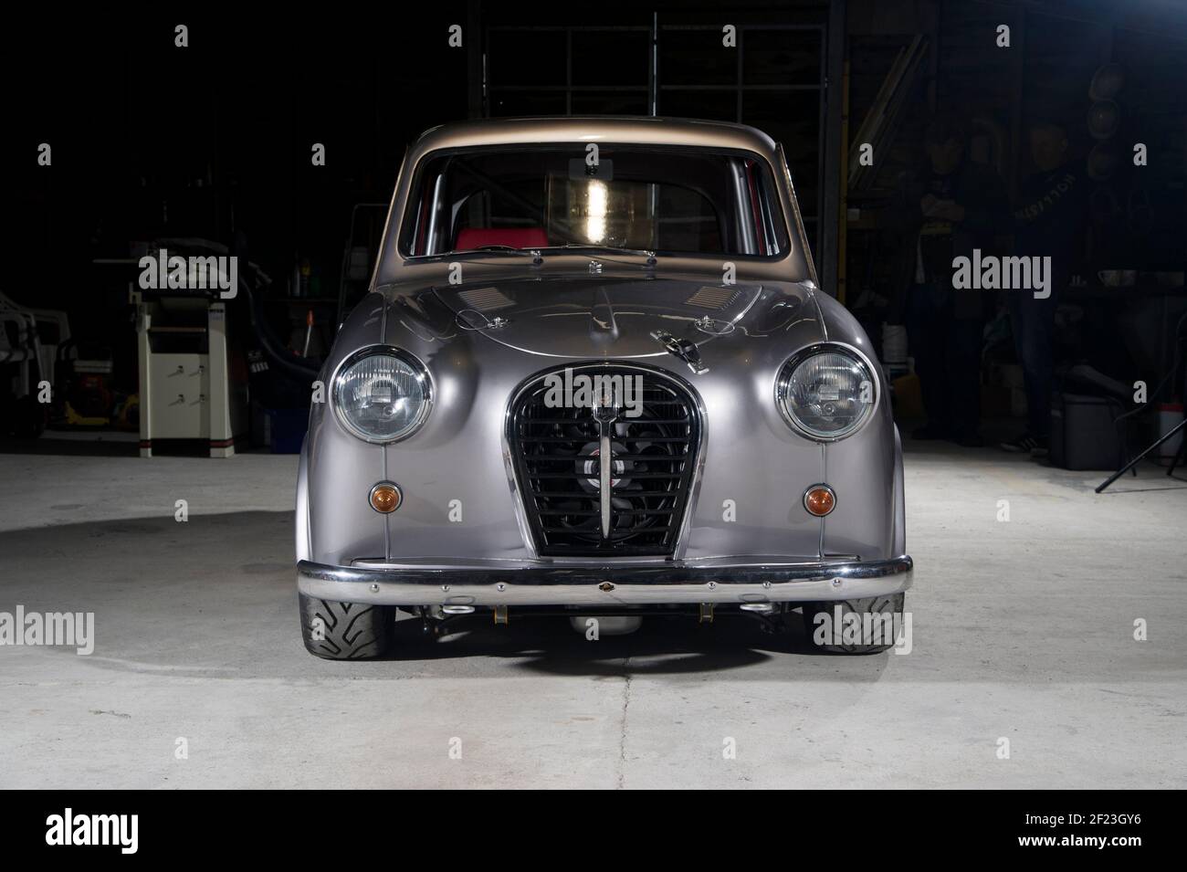 Modified Austin A30 classic British small car Stock Photo - Alamy