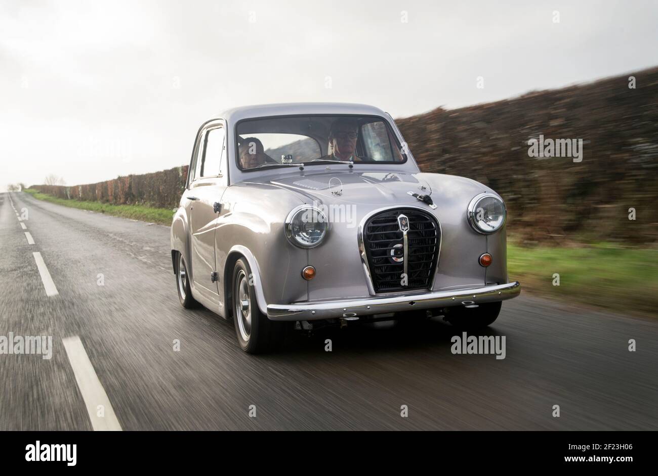 Modified Austin A30 classic British small car Stock Photo - Alamy