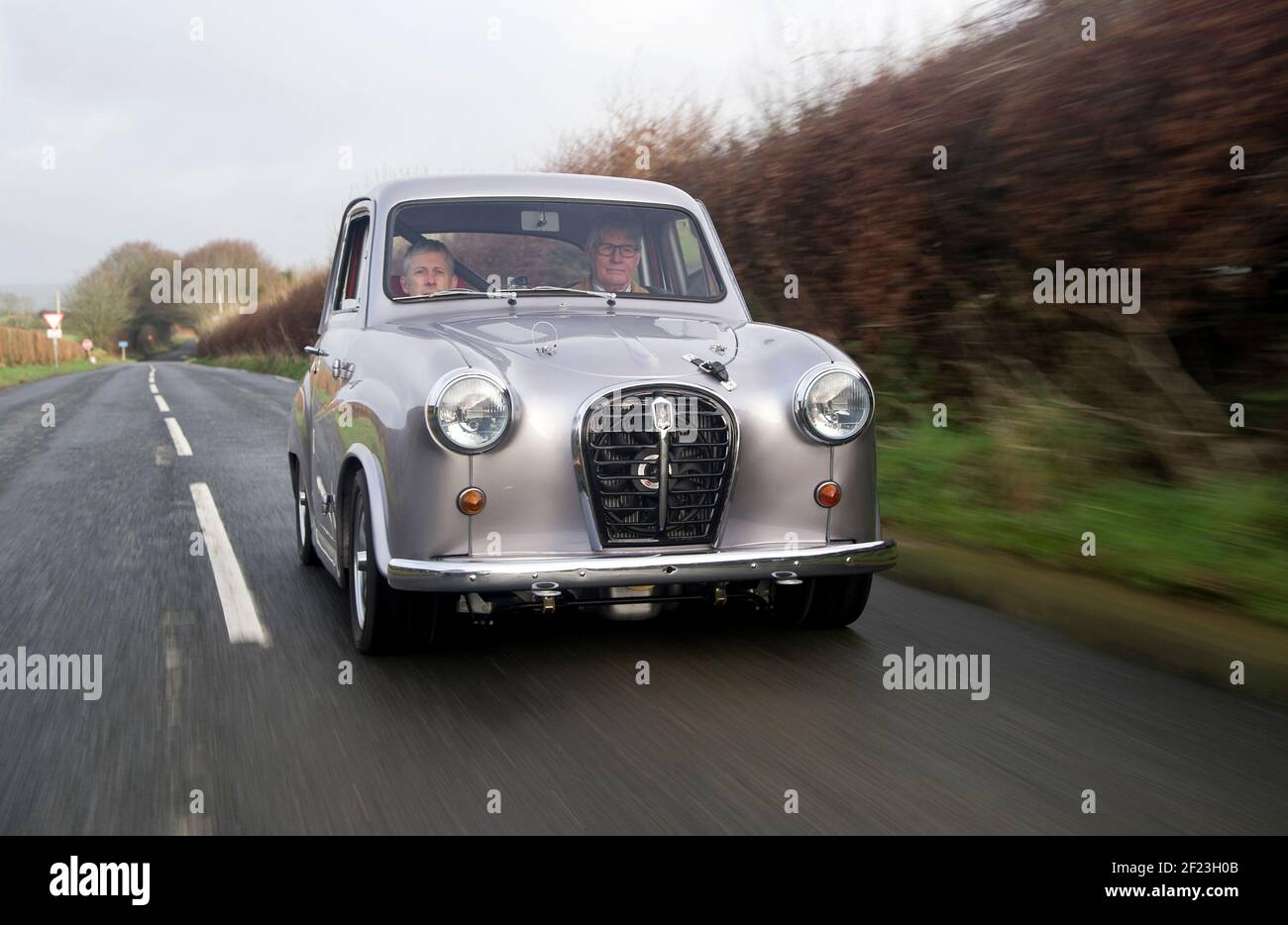 Modified Austin A30 classic British small car Stock Photo - Alamy