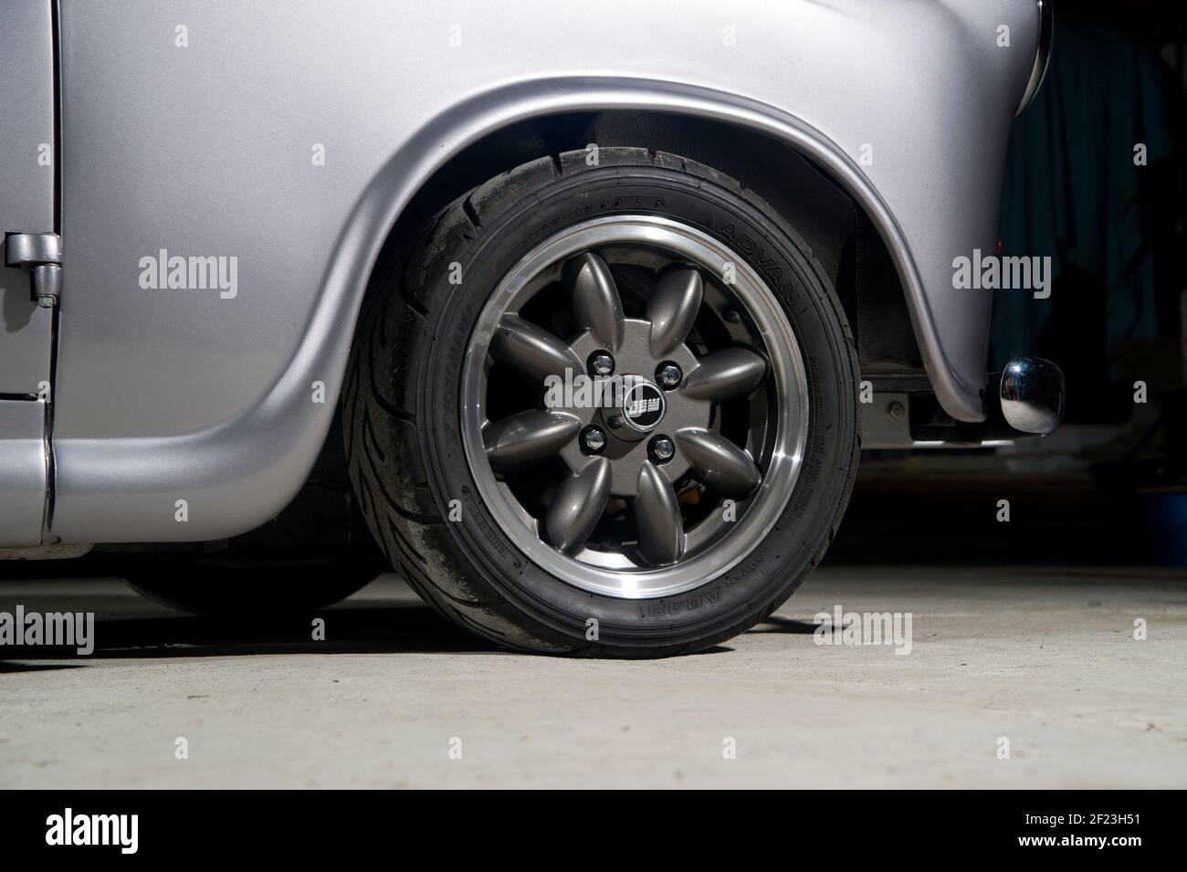 Modified Austin A30 classic British small car Stock Photo - Alamy