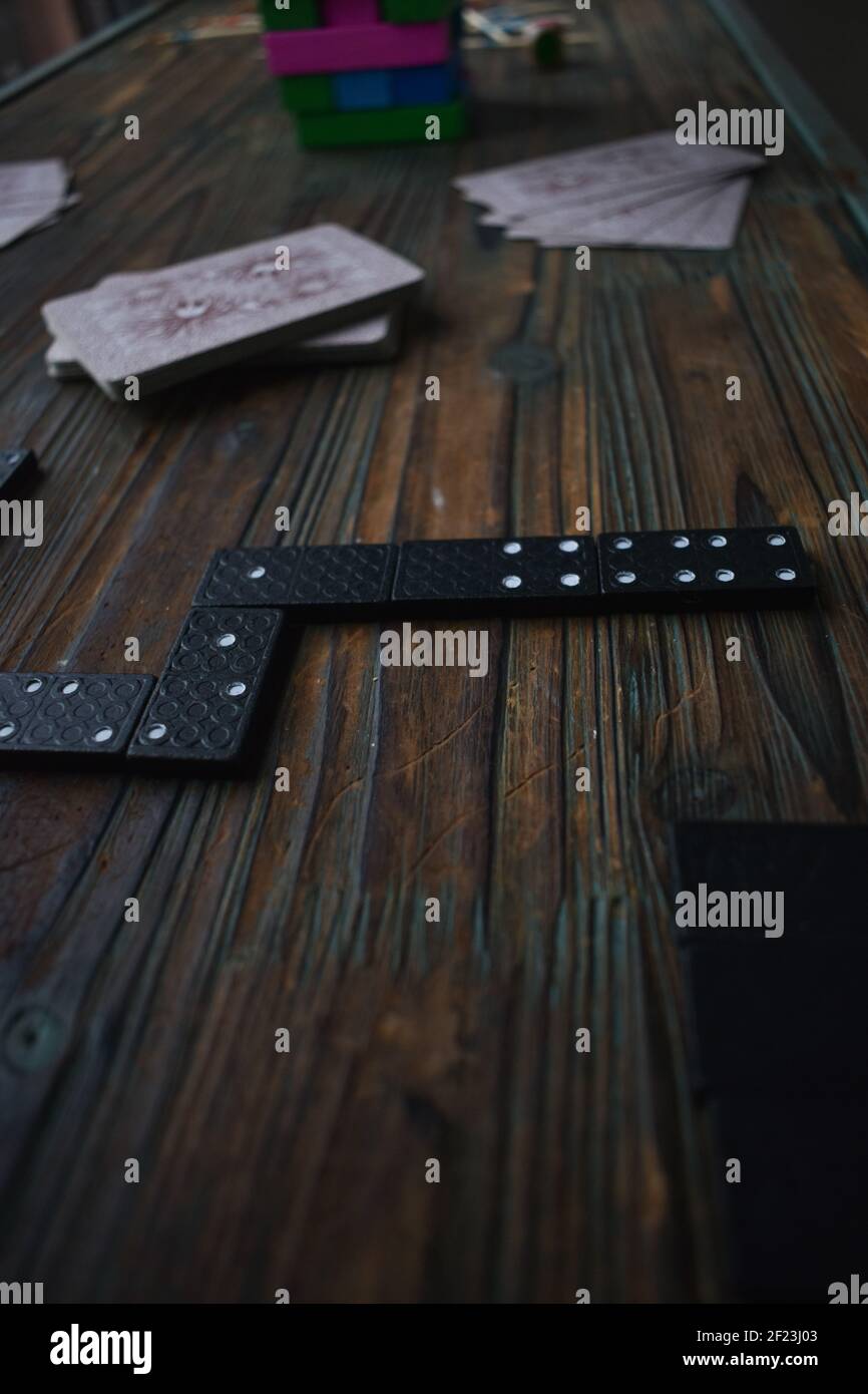 The various old and colourful board games Stock Photo - Alamy