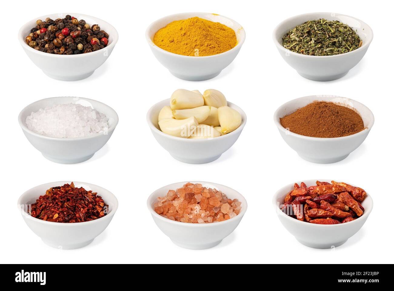 Bowl spices Cut Out Stock Images & Pictures - Alamy