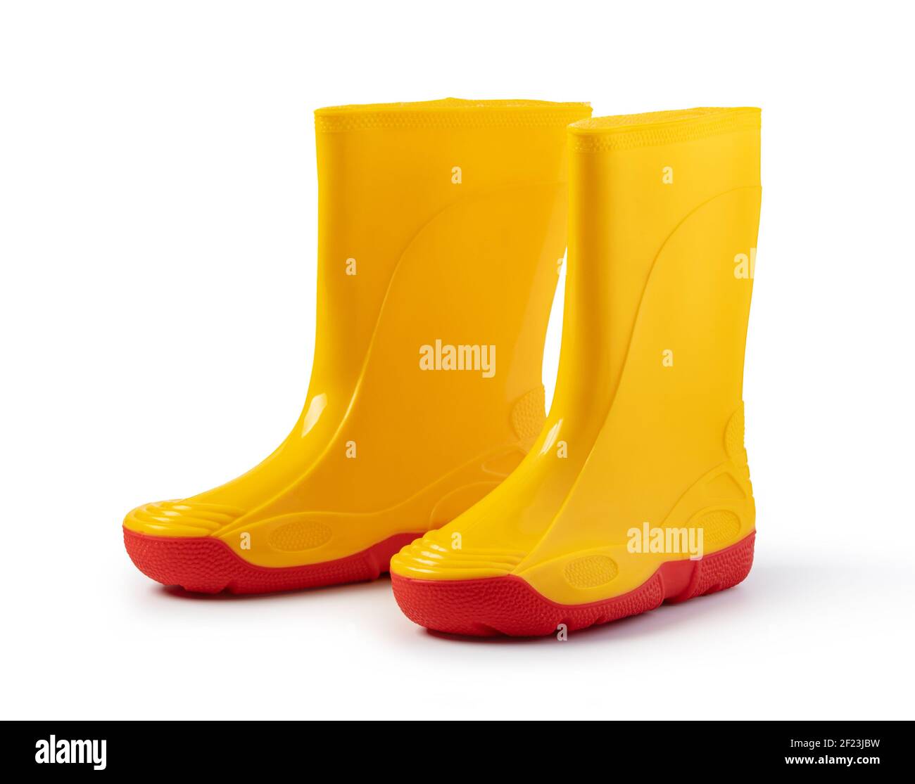 Yellow rubber boots hi-res stock photography and images - Alamy