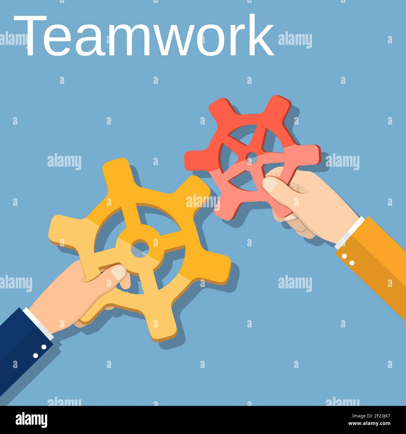 Joining hands together Stock Vector Images - Alamy