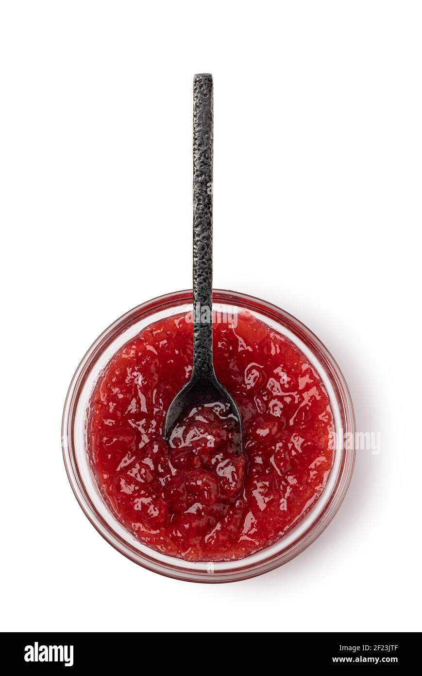 Strawberry jam spoon hi-res stock photography and images - Alamy