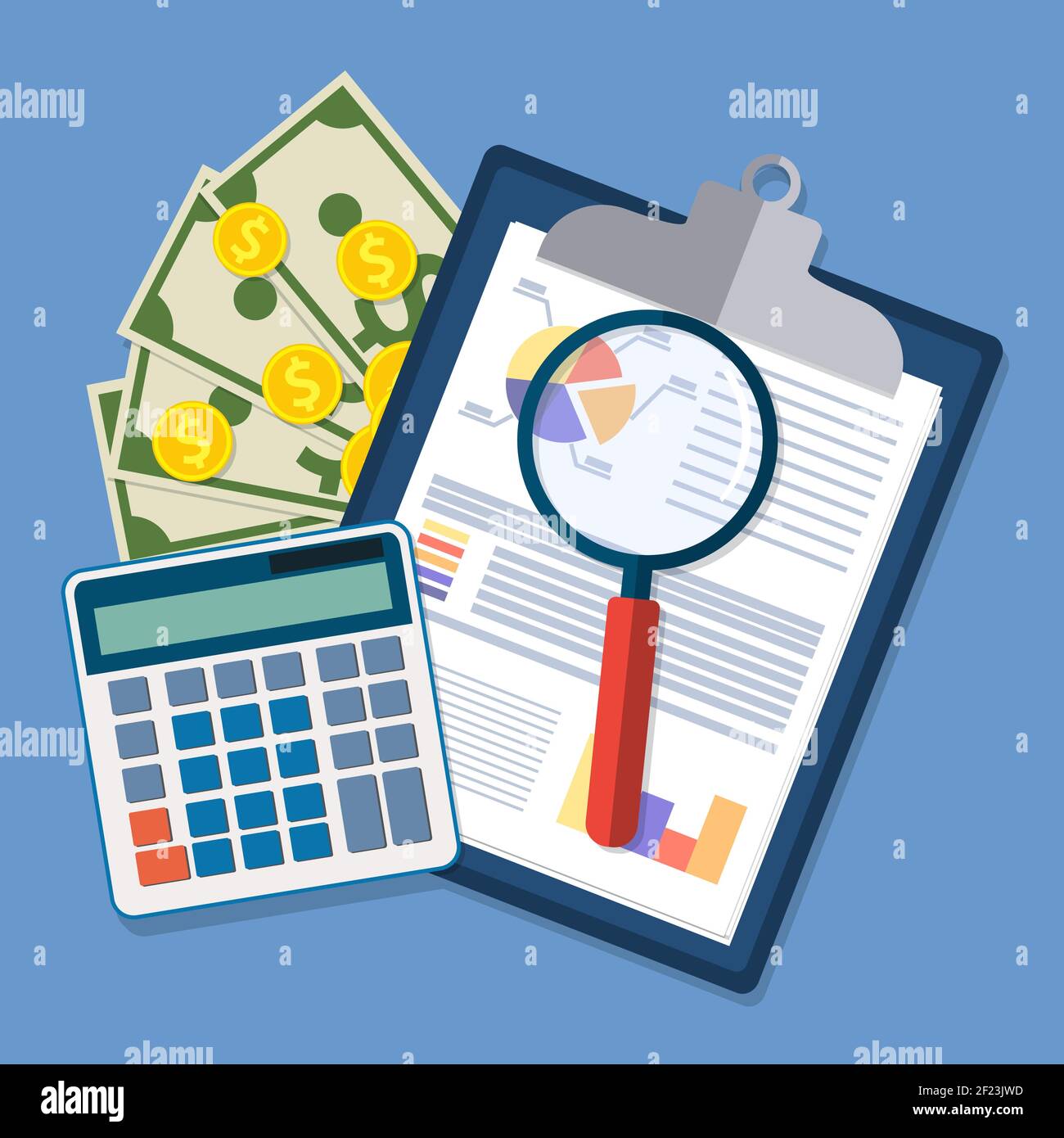 Pen financial graph on Stock Vector Images - Alamy