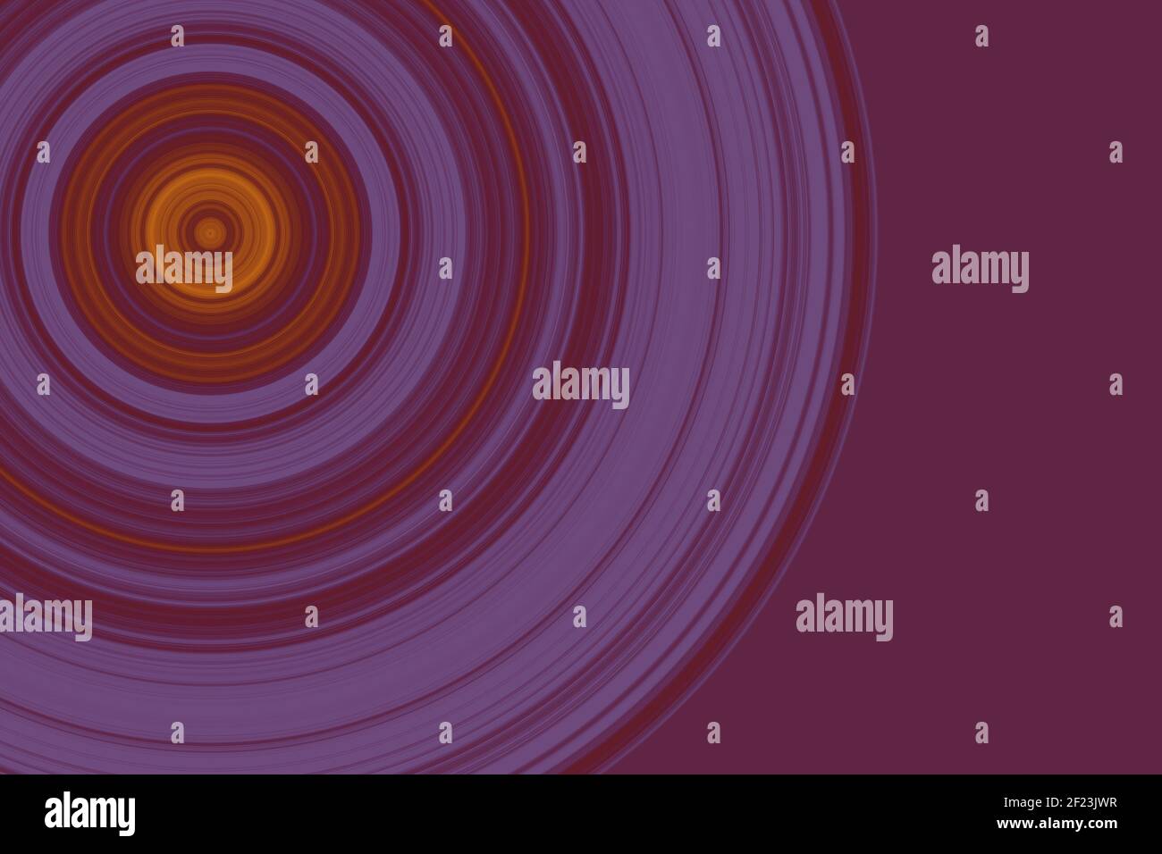 A circle-shaped target with purple colors on purple background Stock ...