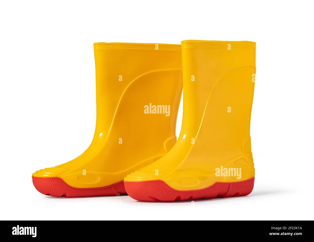 Yellow rubber boots hi-res stock photography and images - Alamy