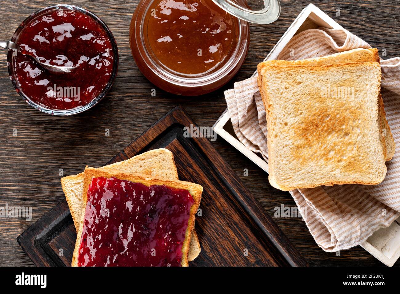 Toast jam hi-res stock photography and images - Alamy