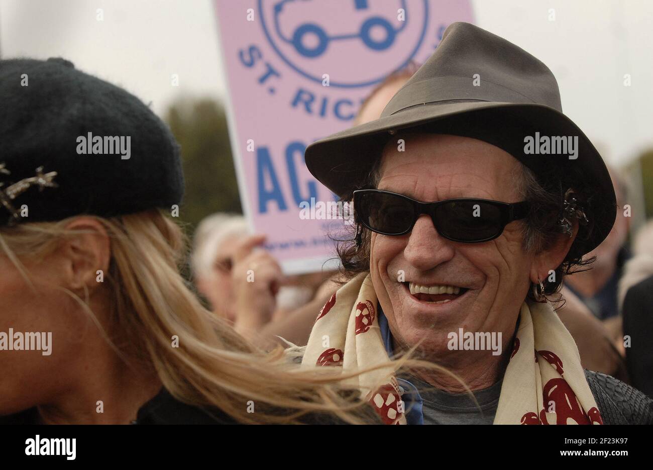 rolling stone keith richard leads the march to save st. richards ...