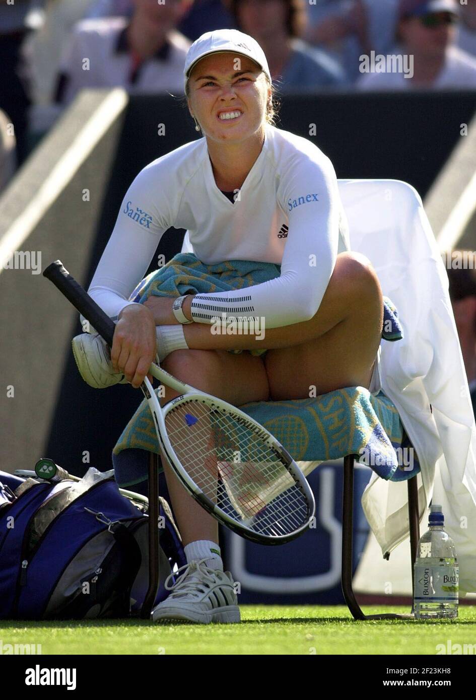 Wimbledon Tennis Championships June 2001Martina Hingis Tennis Player ...