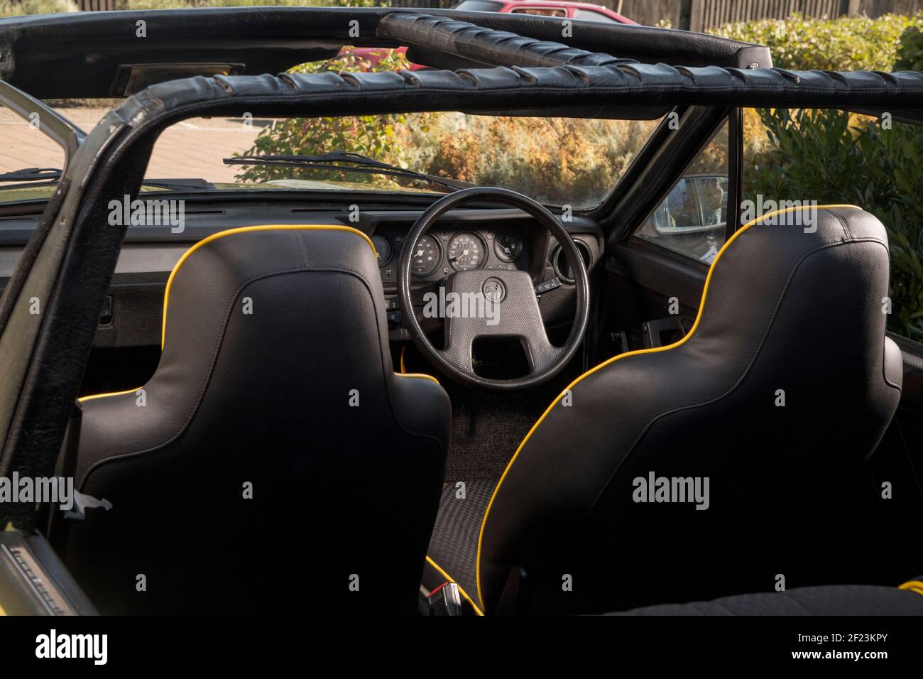 Skoda Estelle rear engine classic Czech car Stock Photo - Alamy