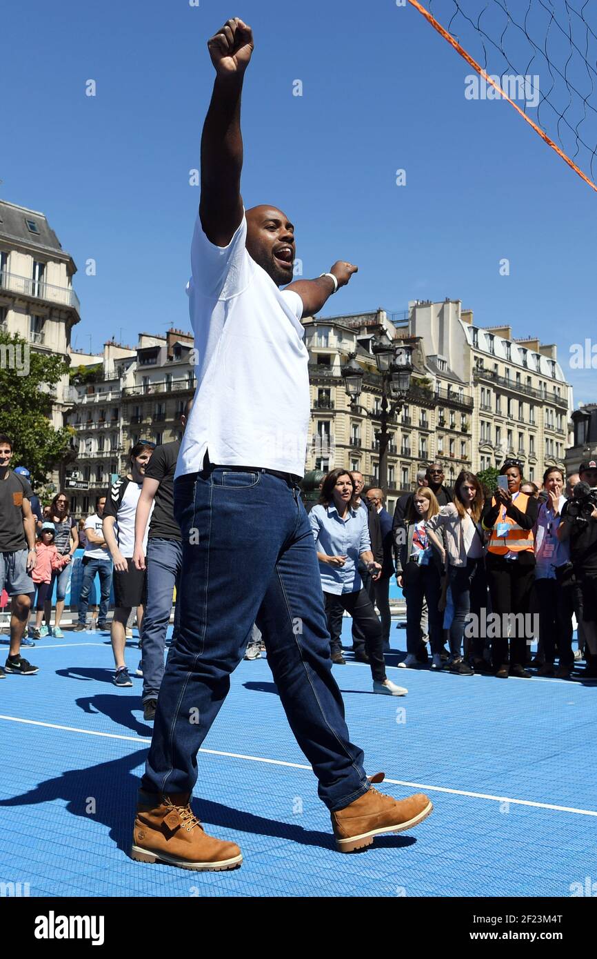 Teddy Riner during the Olympic Day 2018, in Paris, France, on June 23 ...