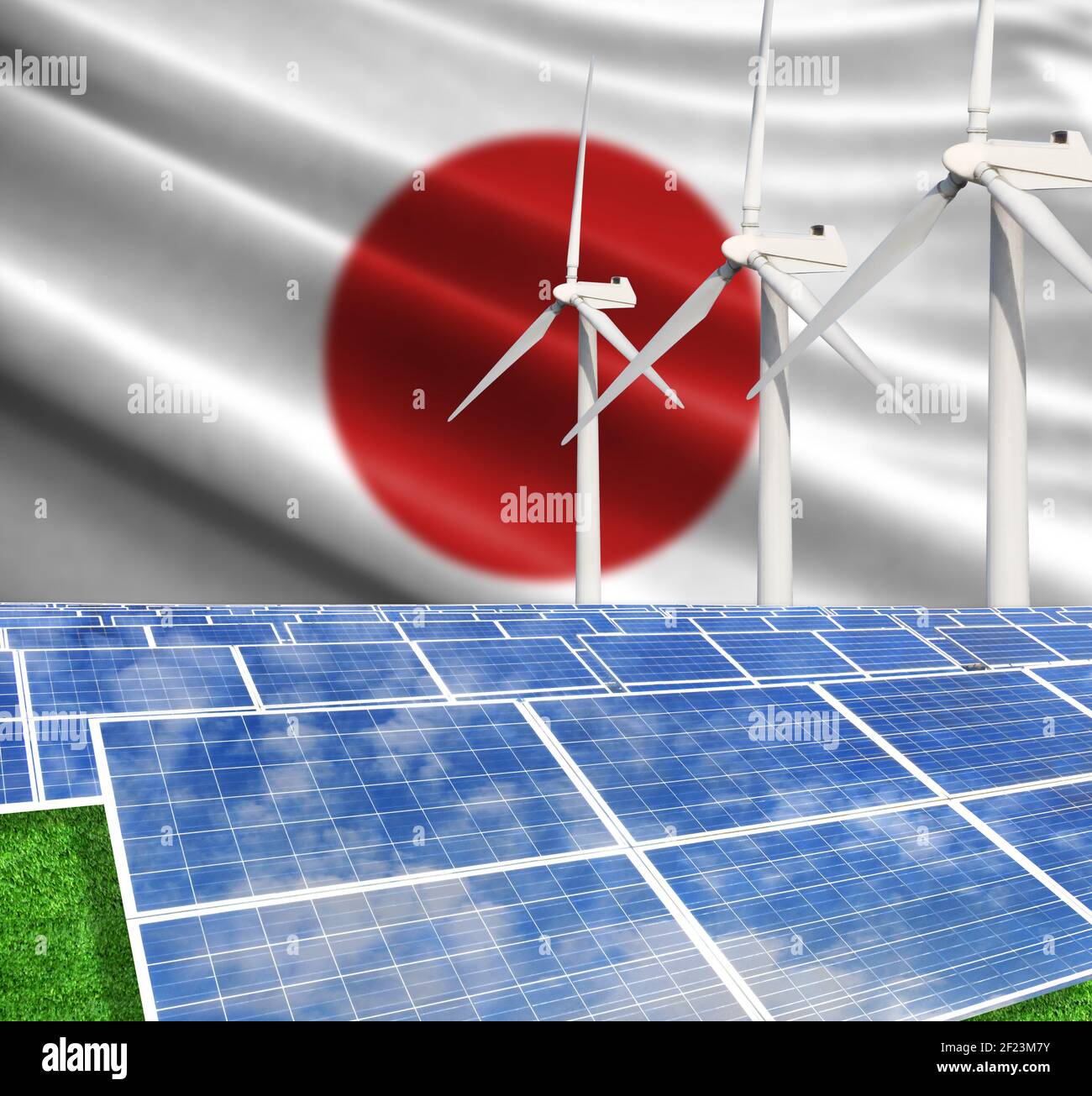 Japan solar panels hi-res stock photography and images - Alamy