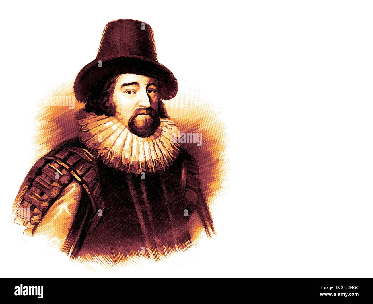Francis bacon baron baco verulam Cut Out Stock Images & Pictures - Alamy