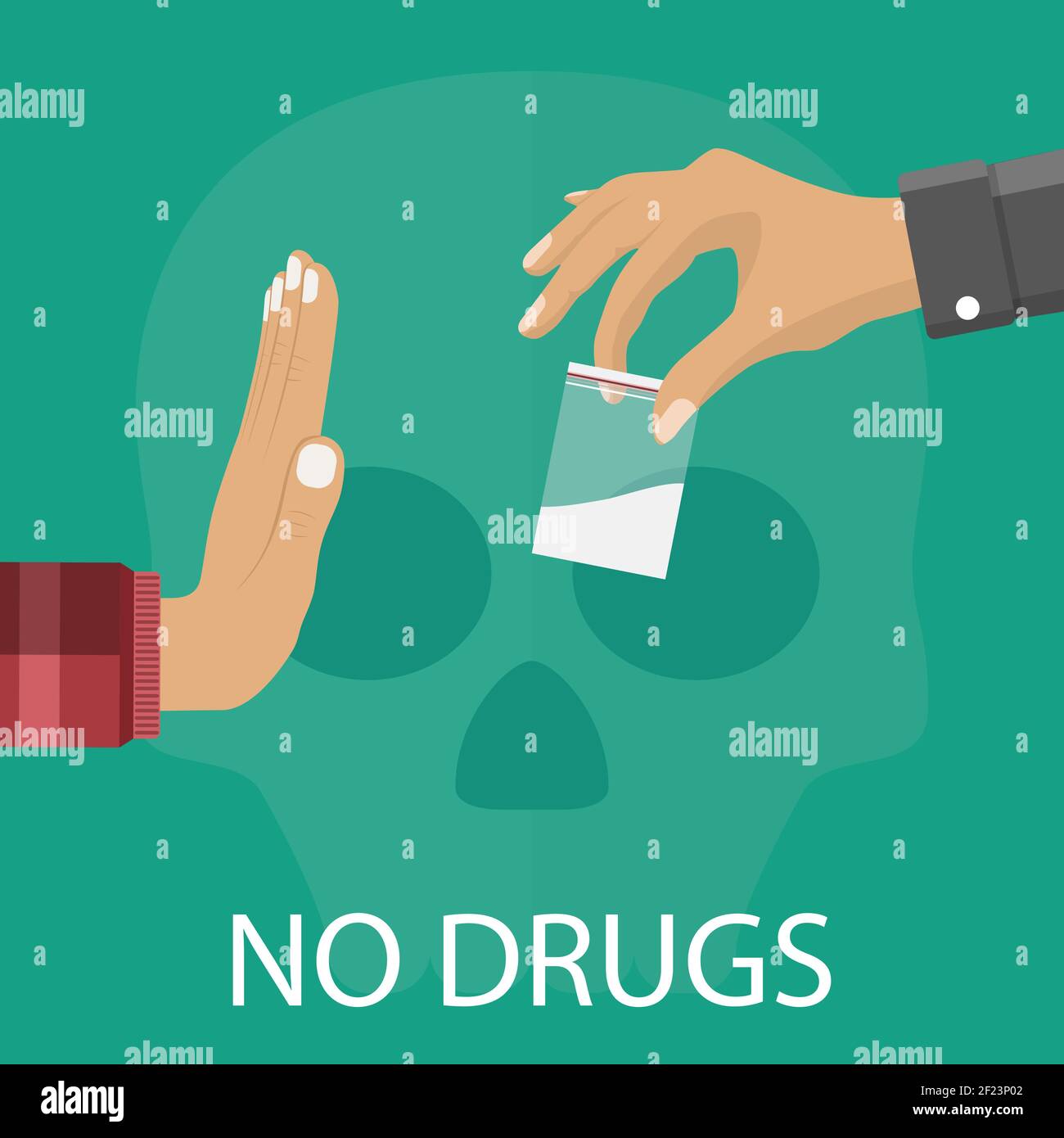 Alcohol tobacco addiction concept Stock Vector Images - Alamy