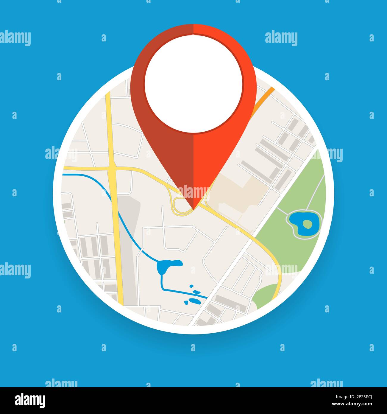 Navigation geolocation icon Stock Vector Image & Art - Alamy