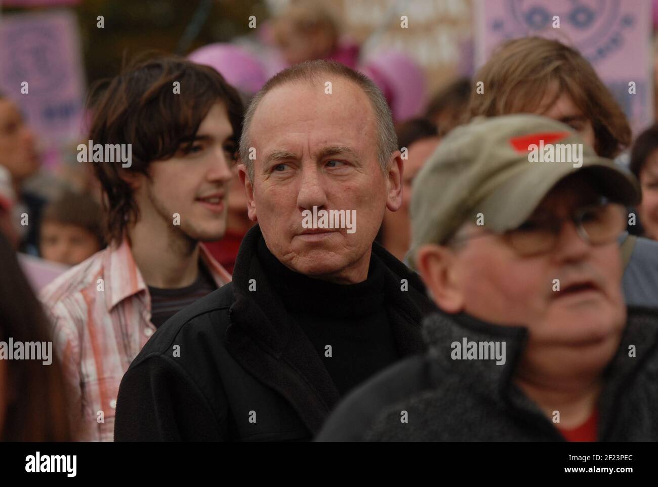 Actor Christopher Timothys joins the march to save st. richards ...