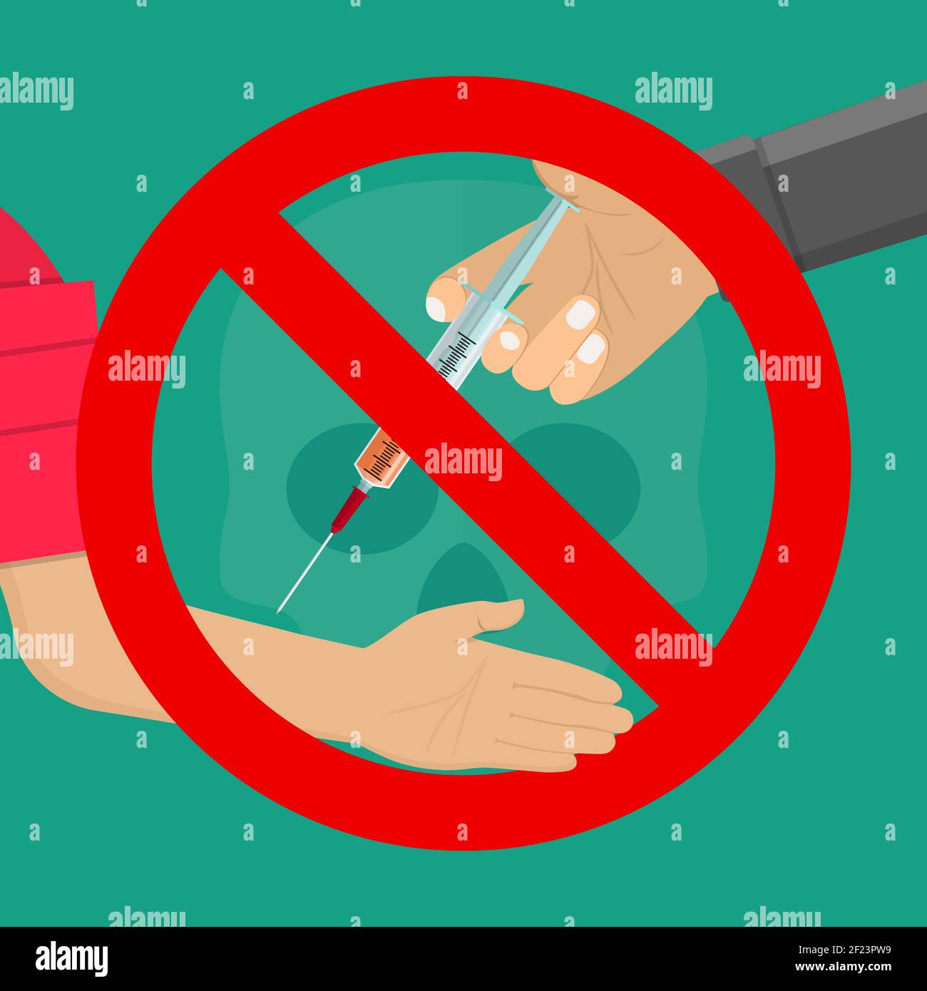 Alcohol tobacco addiction concept Stock Vector Images - Alamy