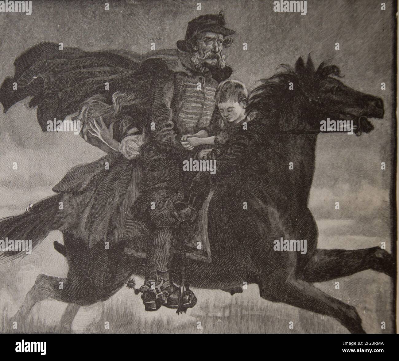 le marchand de sable, les contes d'andersen,illustrations de hans ...