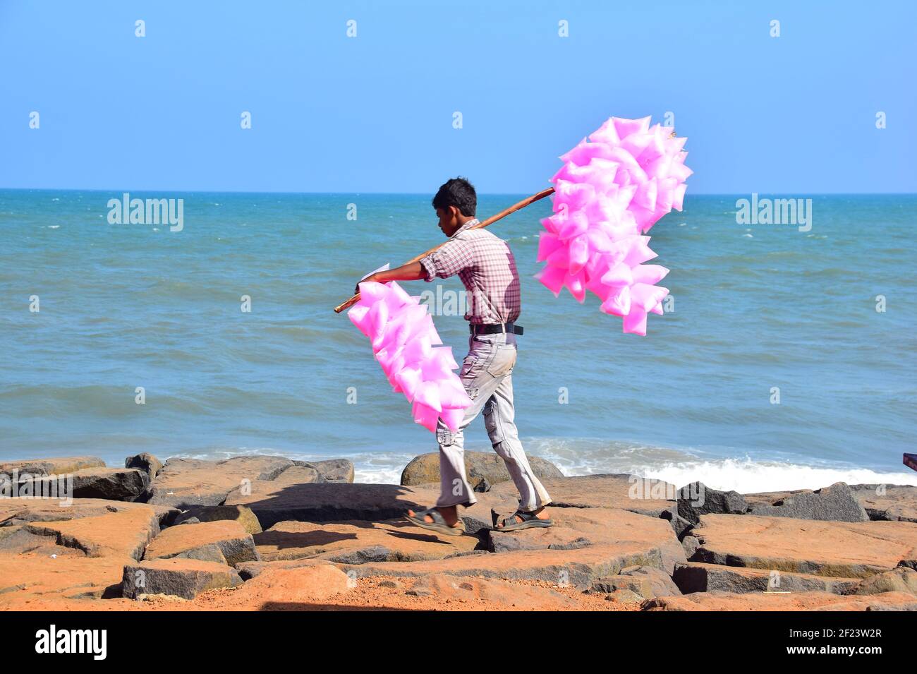 Puducherry, Pondicherry, Tamil Nadu, India Stock Photo - Alamy