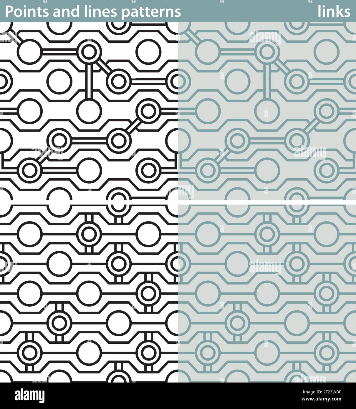 Link patterns Stock Vector Images - Alamy