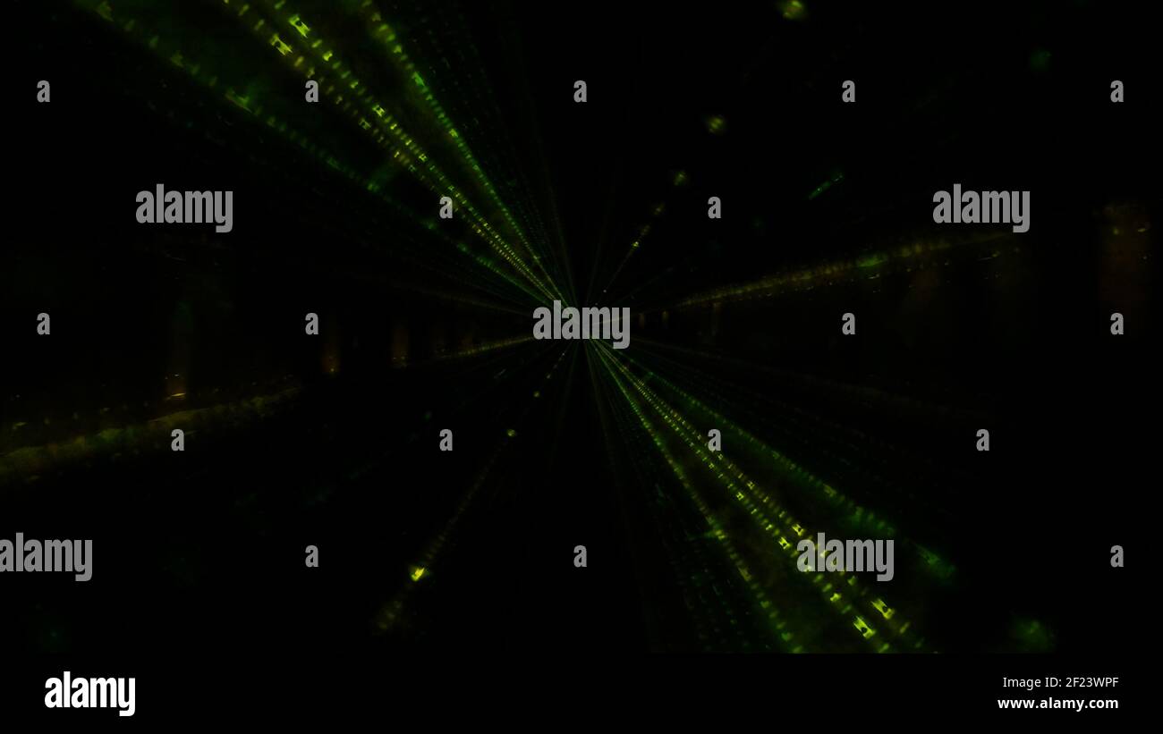 Green rays illustration hi-res stock photography and images - Alamy