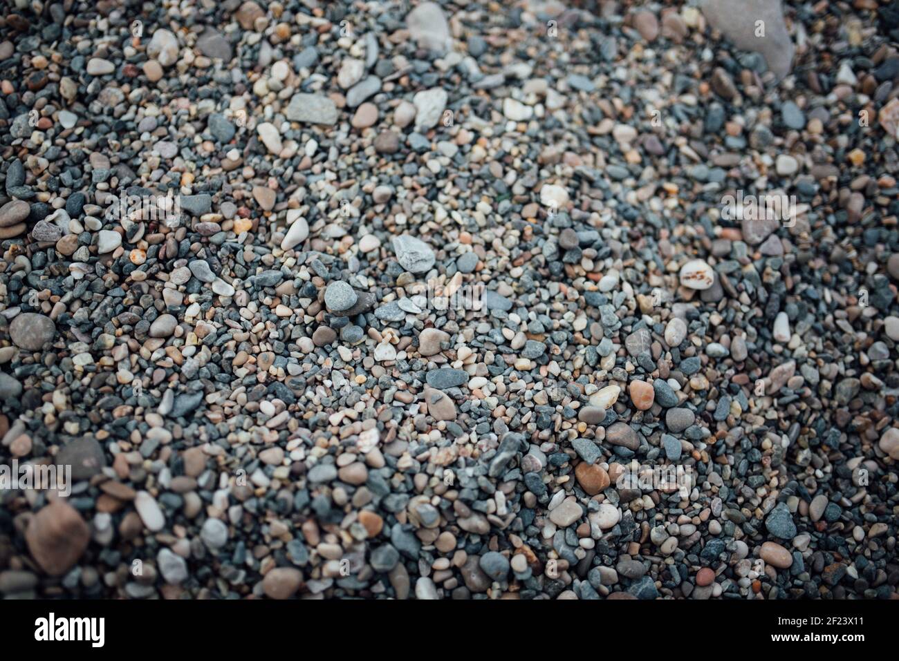 A closeup of pebbles on the beach Stock Photo - Alamy