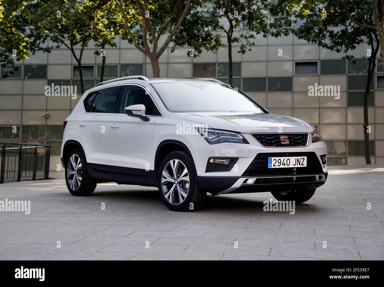 2016 Seat Ateca Spanish midsize SUV from the VAG group in Barcelona ...