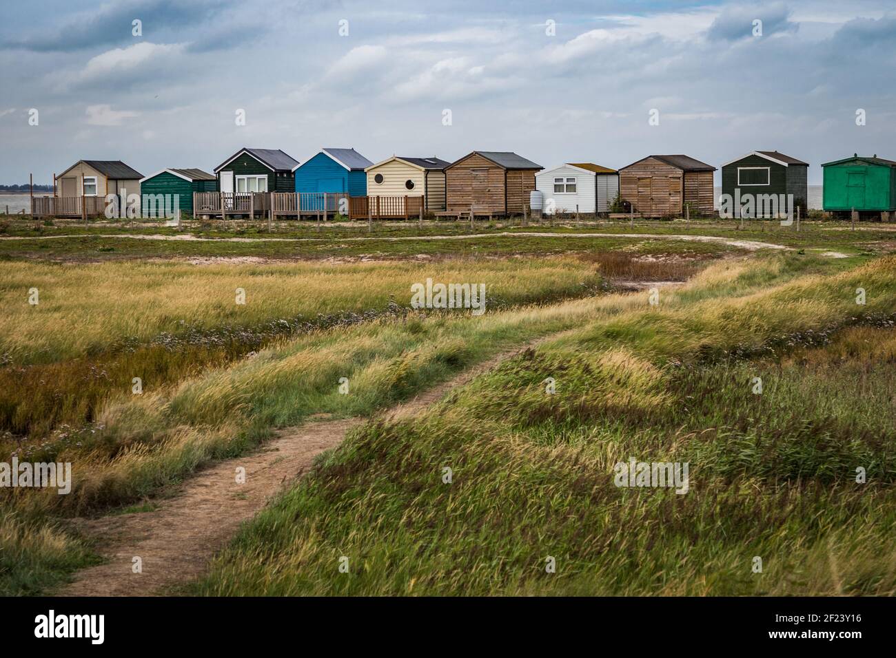 Seasalter beach huts hi-res stock photography and images - Alamy