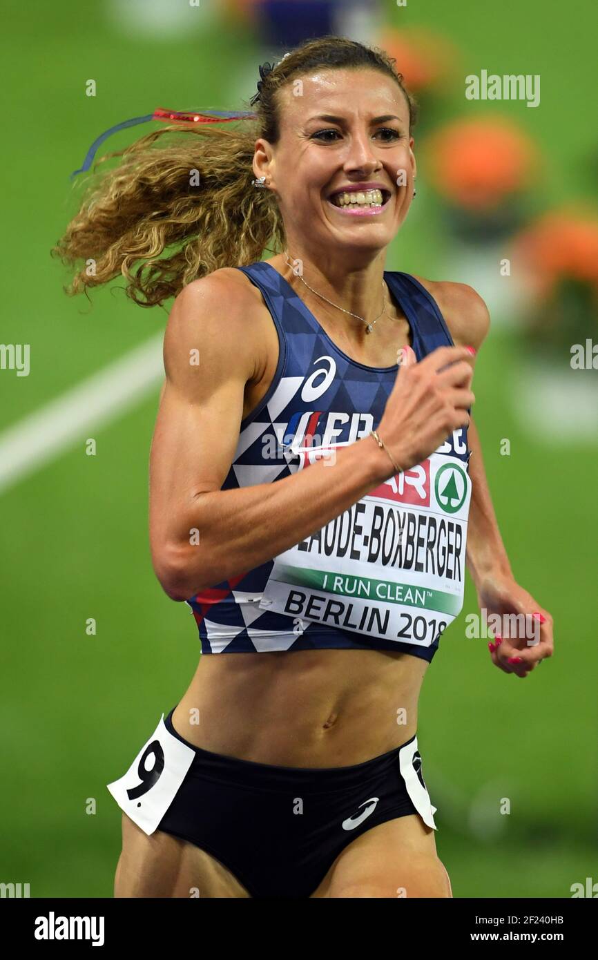 Ophelie Claude Boxberger competes in women 3000m steeple during the ...