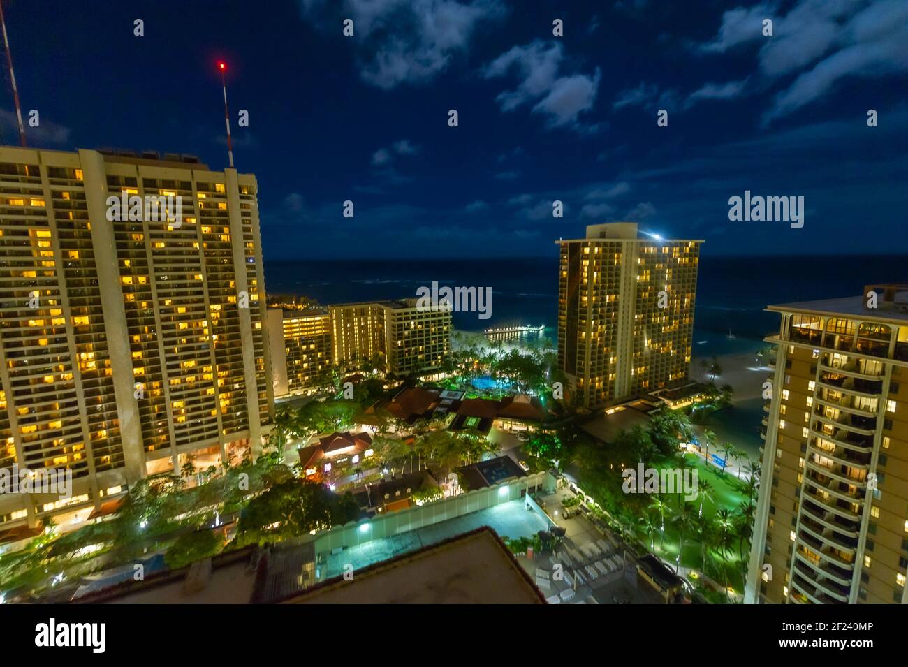 Ocean tower hawaii hi-res stock photography and images - Alamy