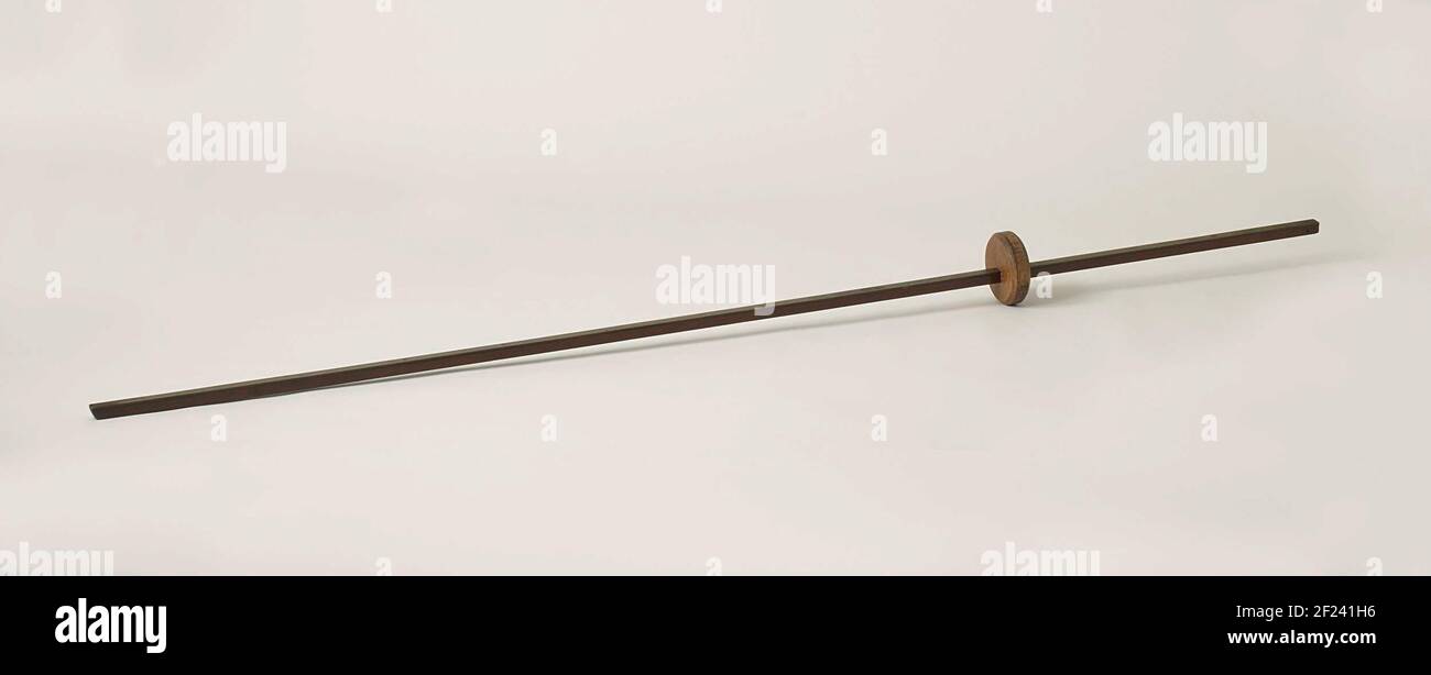 Bore Measuring Rod.Counter stick with a brass measuring flat on one ...