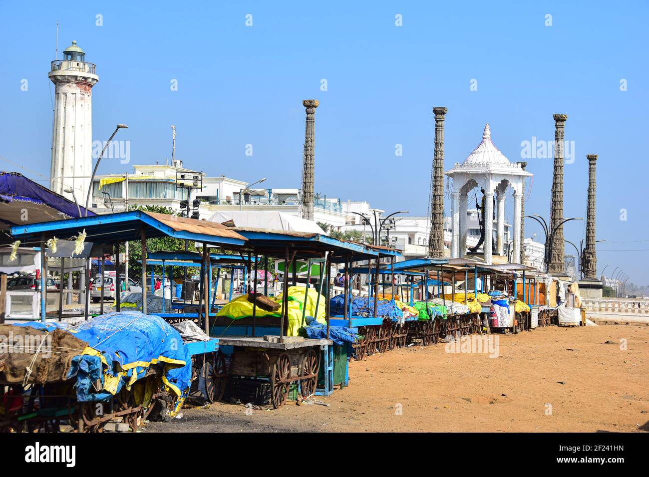 Puducherry, Pondicherry, Tamil Nadu, India Stock Photo - Alamy