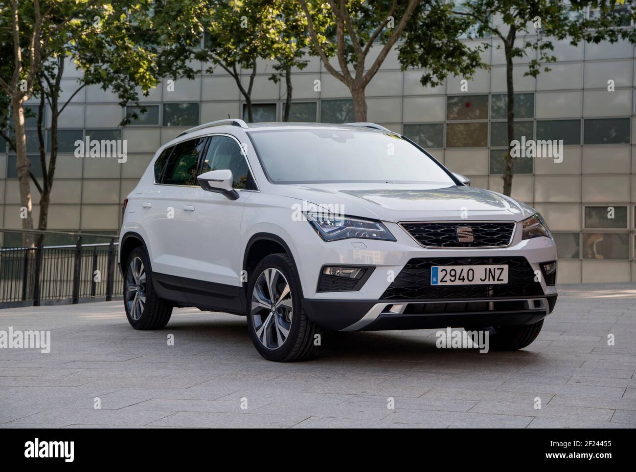 2016 Seat Ateca Spanish midsize SUV from the VAG group in Barcelona ...