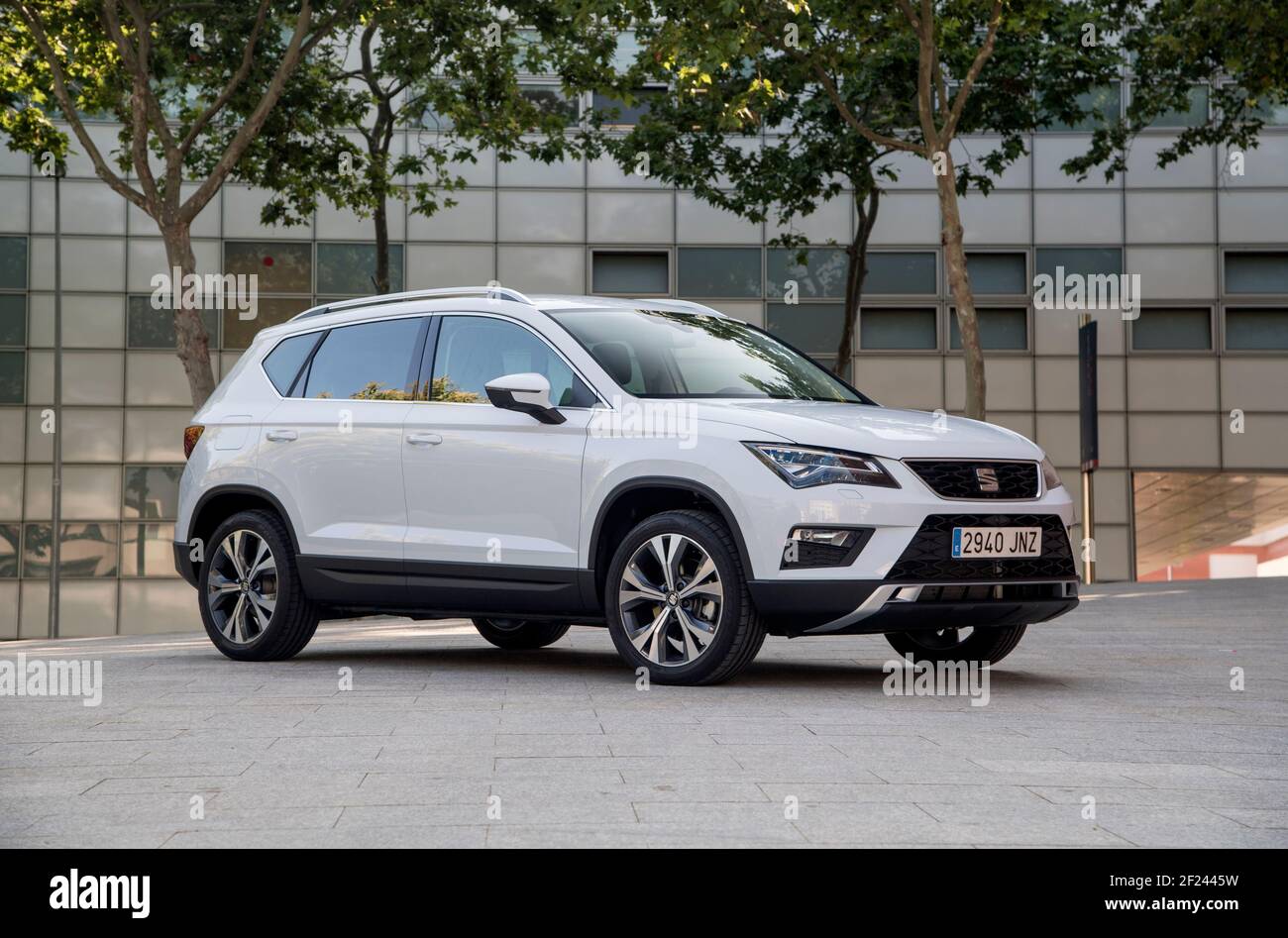 2016 Seat Ateca Spanish midsize SUV from the VAG group in Barcelona ...
