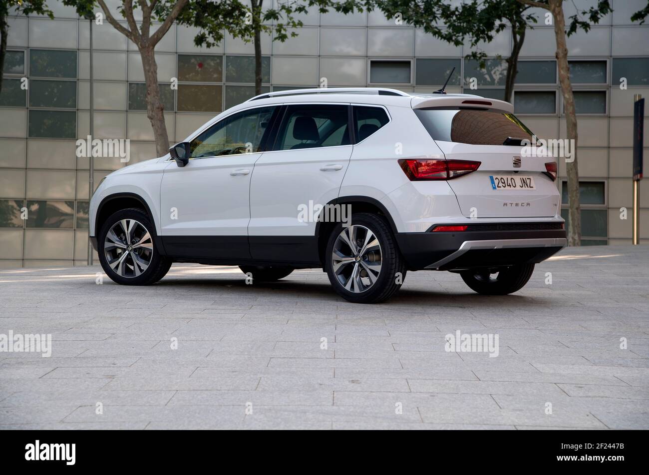 2016 Seat Ateca Spanish midsize SUV from the VAG group in Barcelona ...