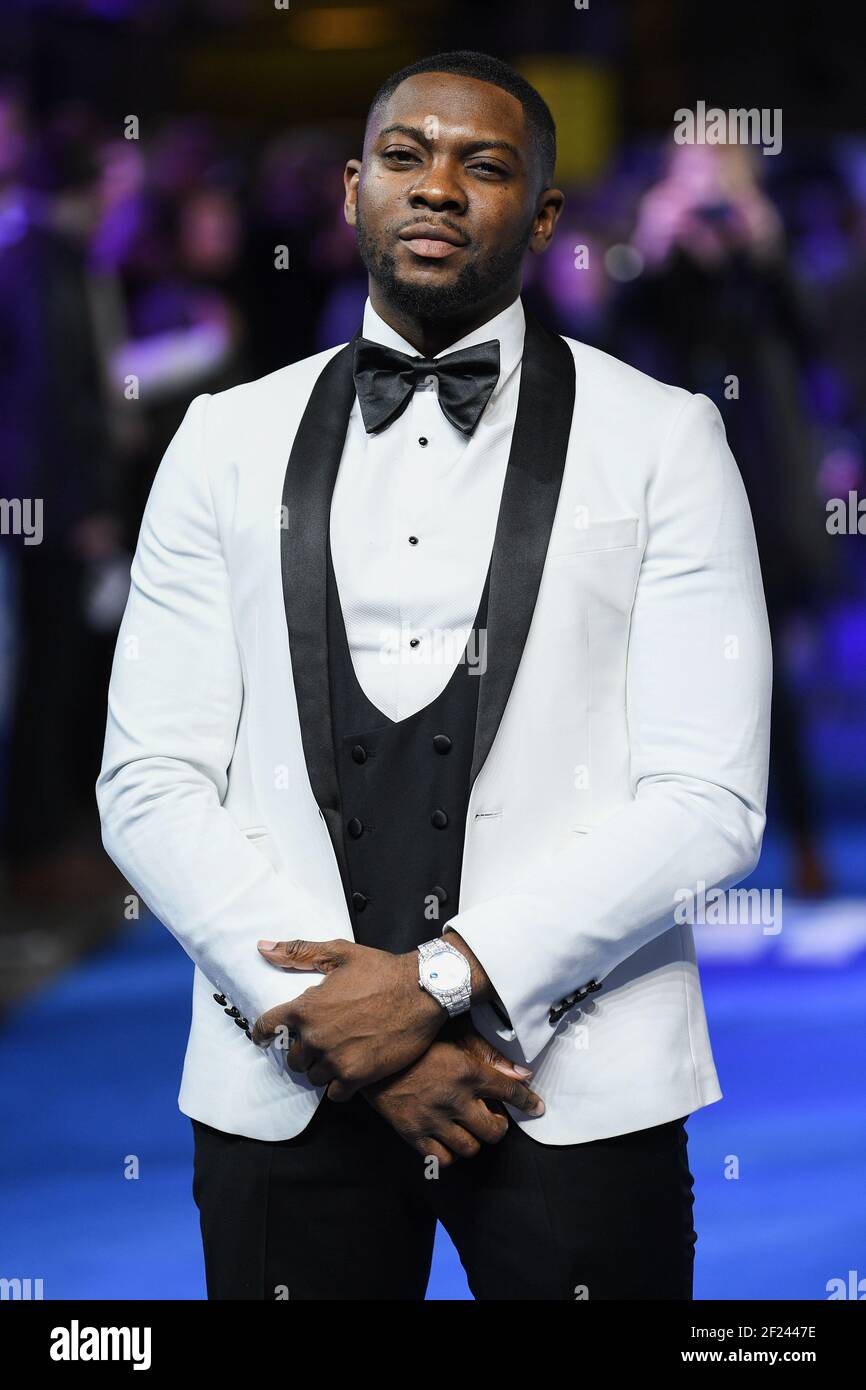 London, United Kingdom. 14th November 2019. Rapman attending the Blue ...