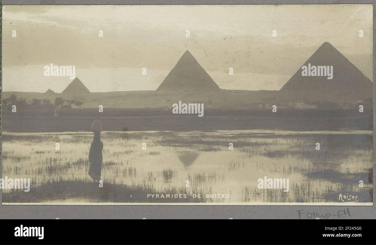 Face of the Giza pyramids; Pyramids De GizaH.Part of Travel Album with ...