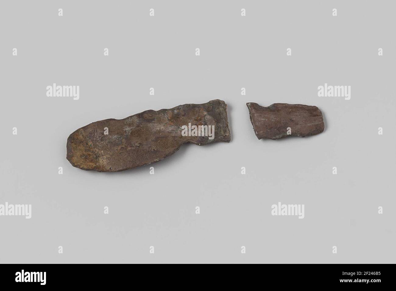 Fragment of silver from the wreck of the East India Hollandia.parts or ...