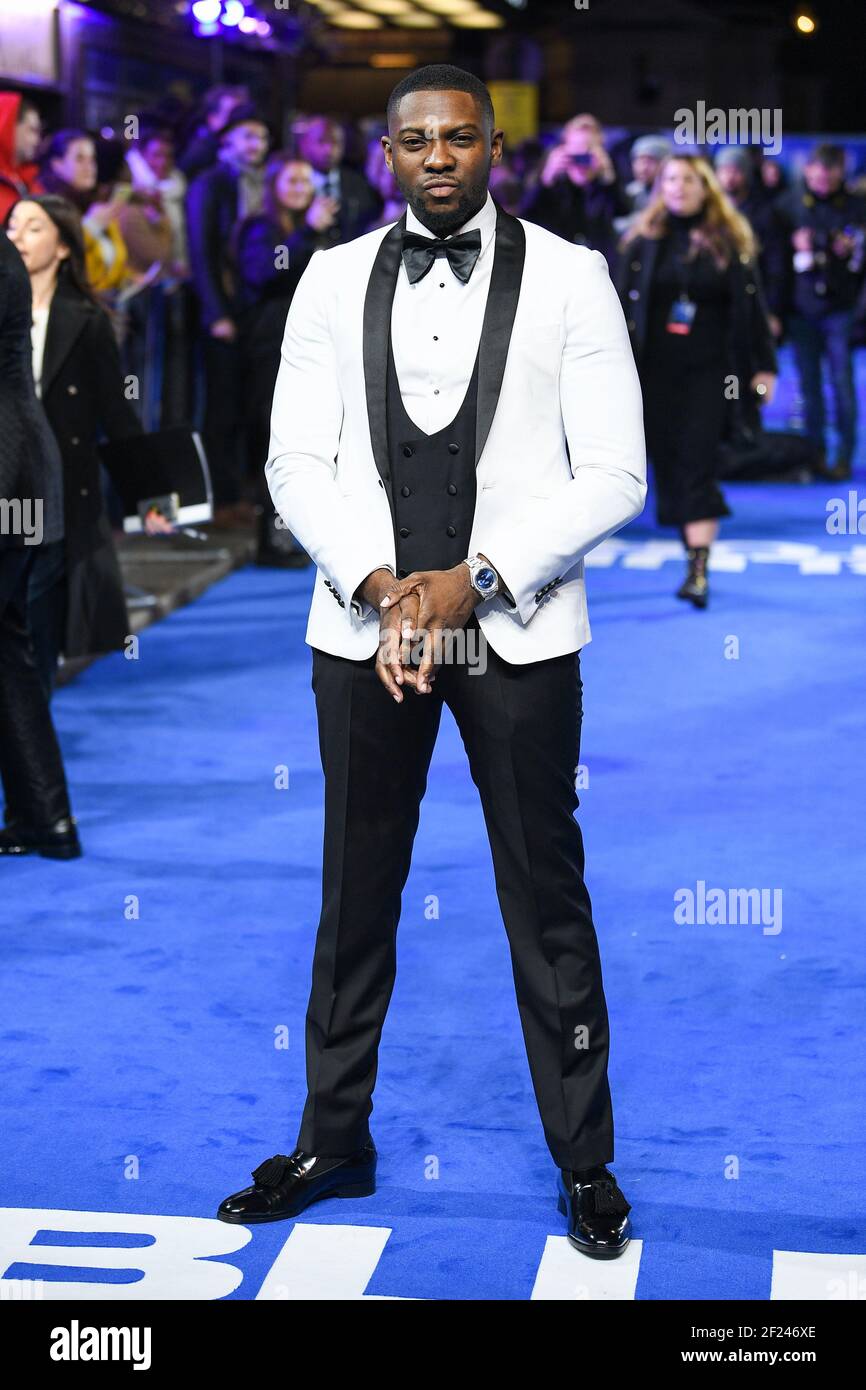 London, United Kingdom. 14th November 2019. Rapman attending the Blue ...
