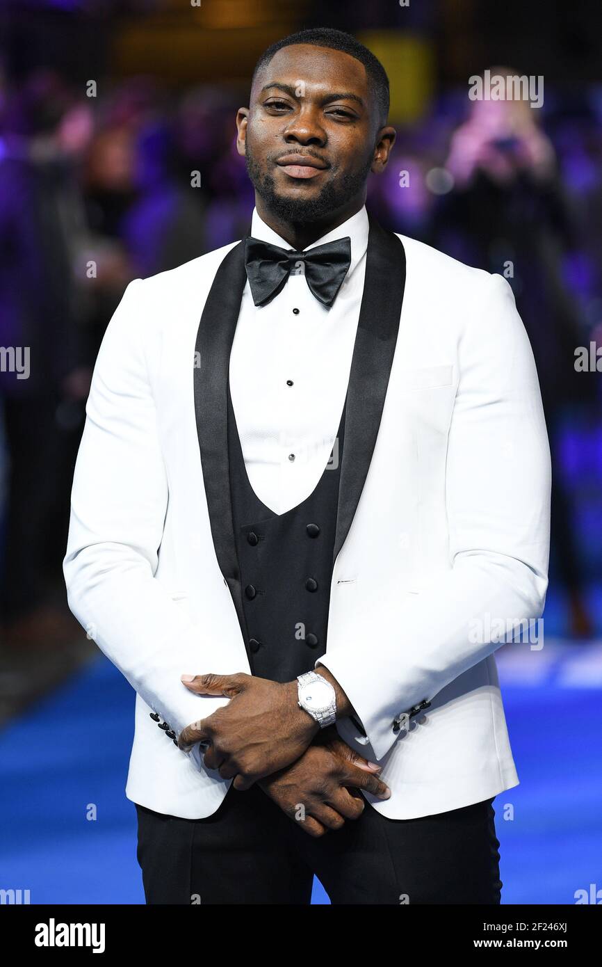 London, United Kingdom. 14th November 2019. Rapman attending the Blue ...