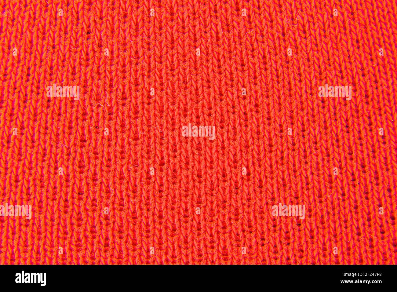 Image of red fabric knitted look background Stock Photo - Alamy