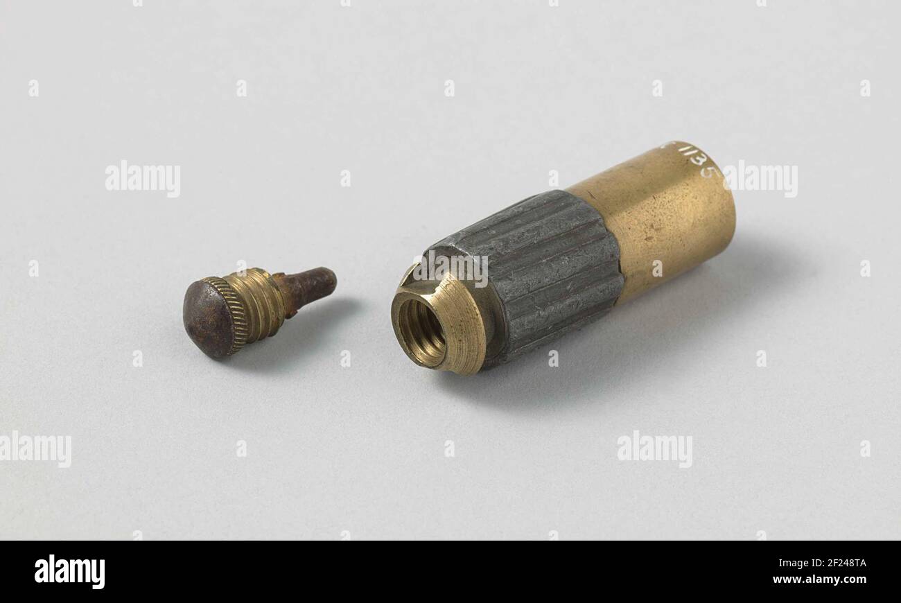 Explosive Projectile for whale killing.Exploding bullet, incomplete. It ...