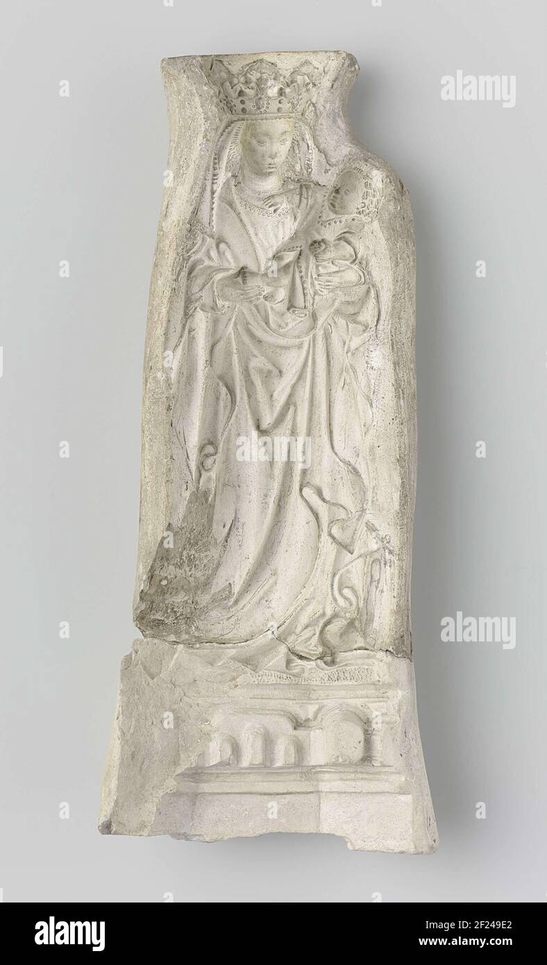 Religious statuettes were produced on a large scale in the Netherlands ...