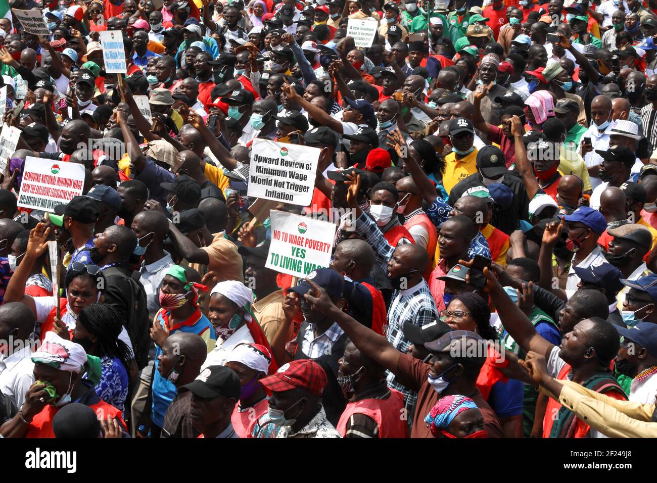 Nigeria labour congress hi-res stock photography and images - Alamy