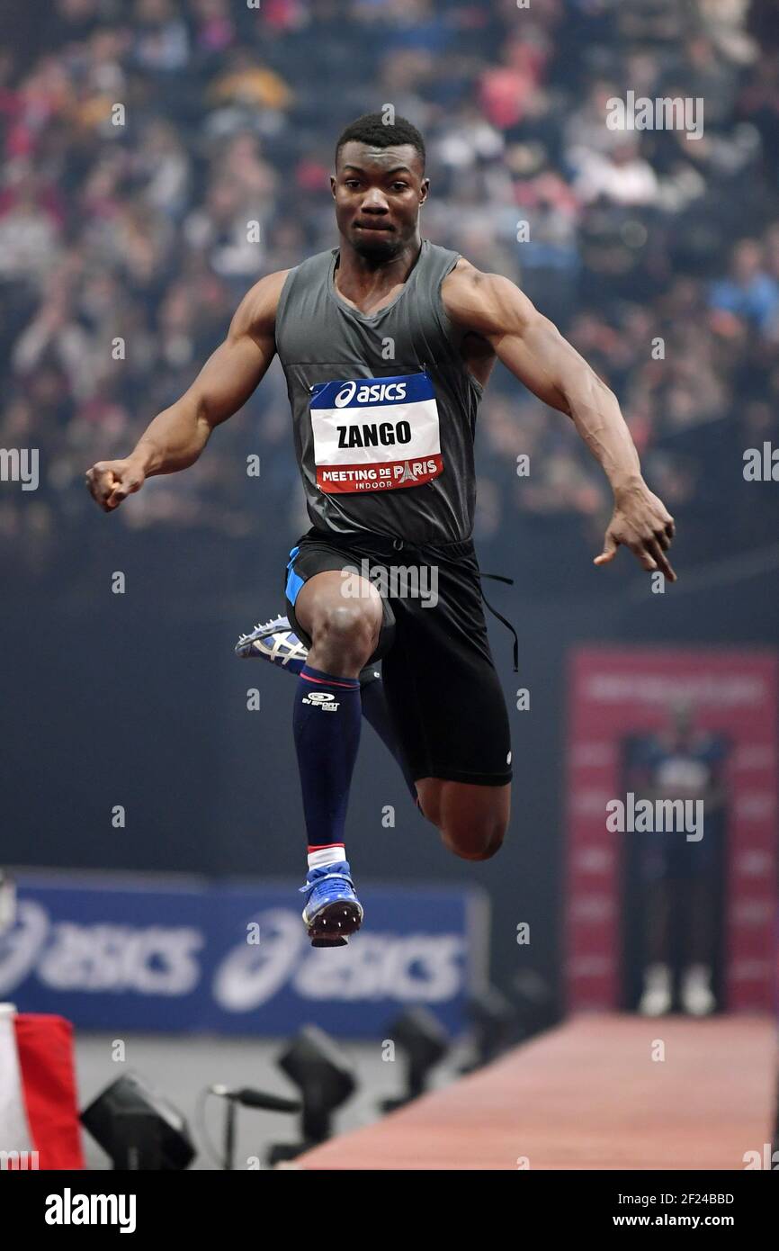 Hugues-Fabrice Zango (Bur) competes in men triple jump during the ...